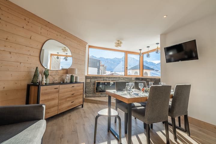 Appartement 6/8p Pied Des Pistes Val Thorens - Aussois