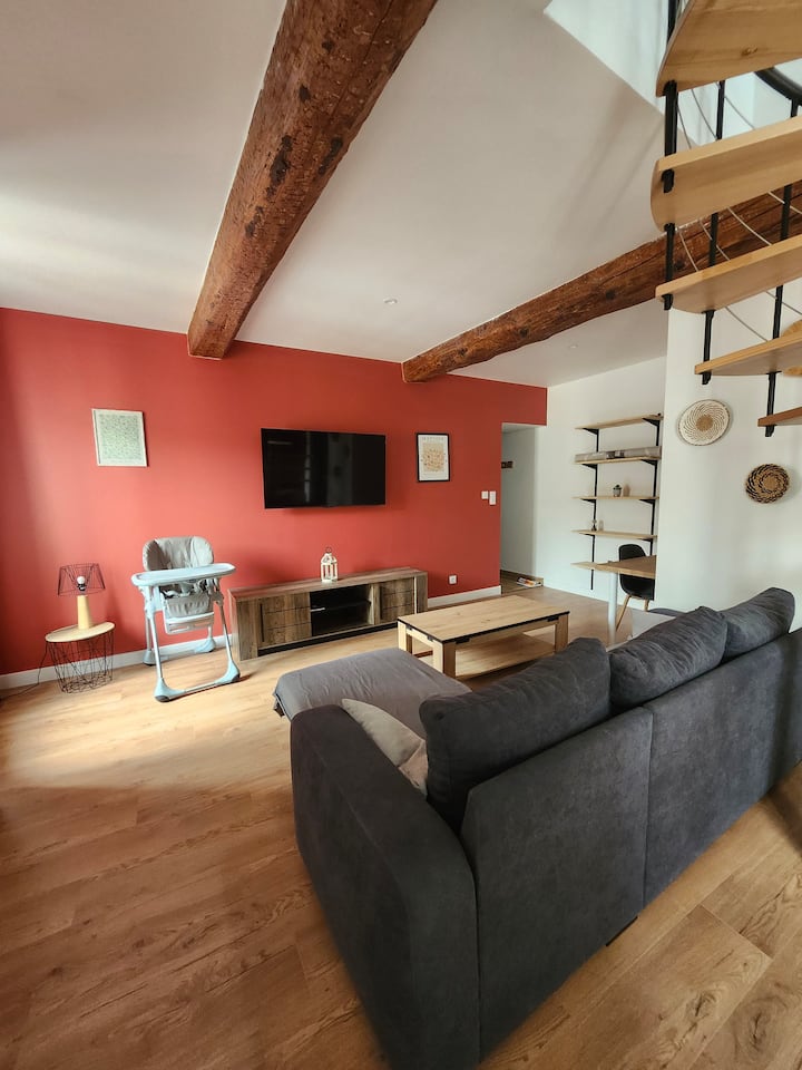 T3 Duplex Avec Garage Vélos Proche Du Port - Castelnaudary