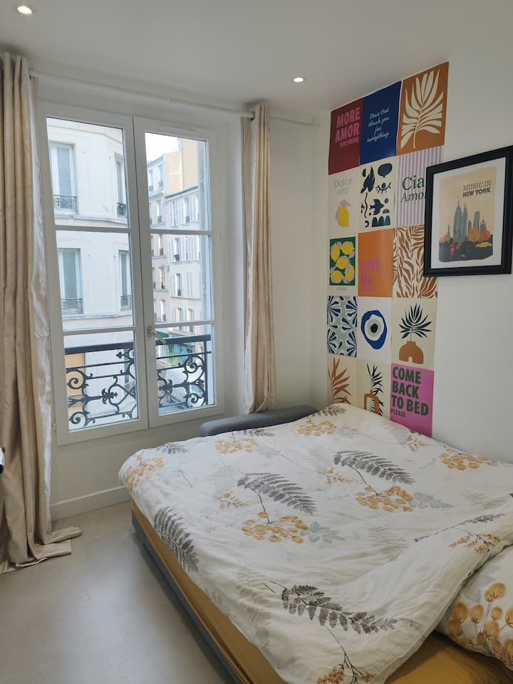 Chambre 1-belleville - Paris