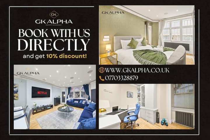 1 Min To Edgware Rd Station | Luxury 4br Penthouse - London