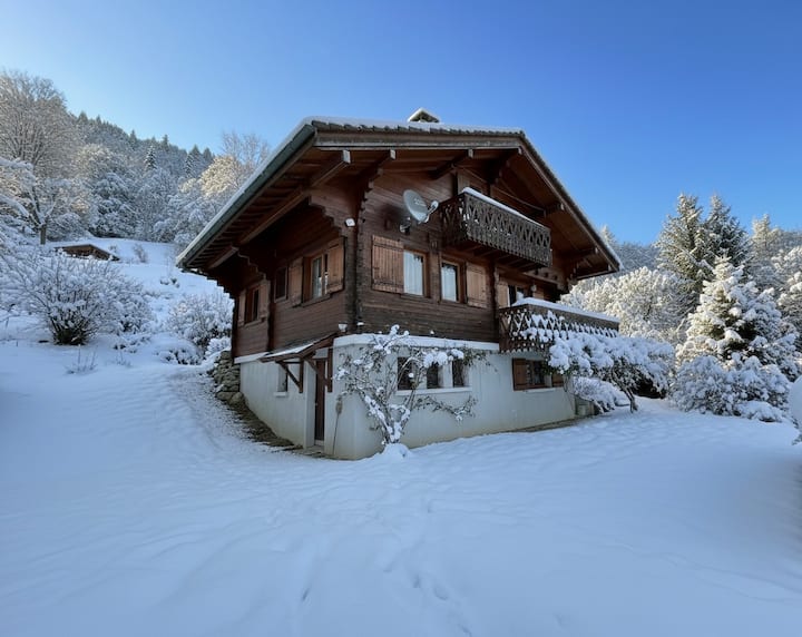 Chalet Familial 9 Pers. Avec Jardin & Vue Montagne - Verchaix