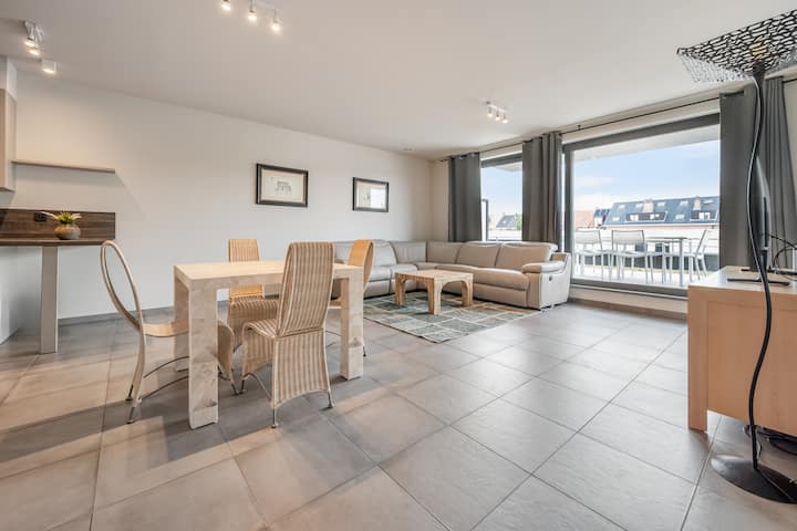 Modern Appartement 2 Slaapkamers - Saint-Nicolas, Belgique