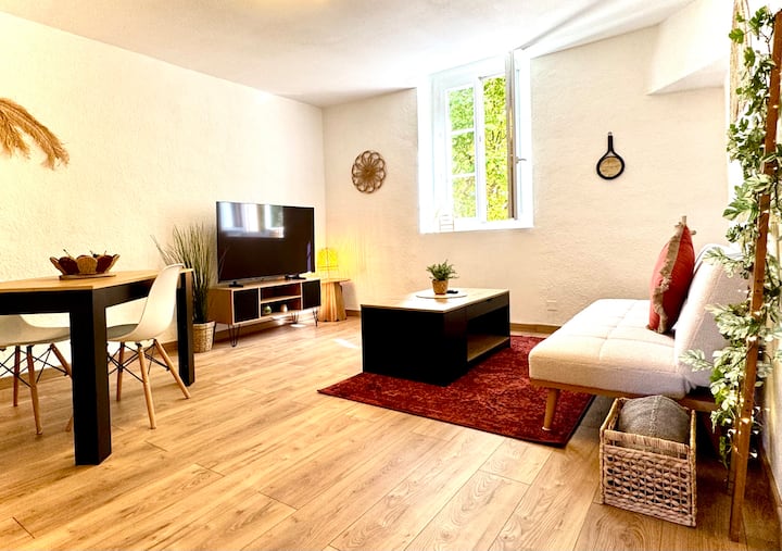 "Joyau D'aristide" - Hyper-centre - Clim - Fibre - Orange