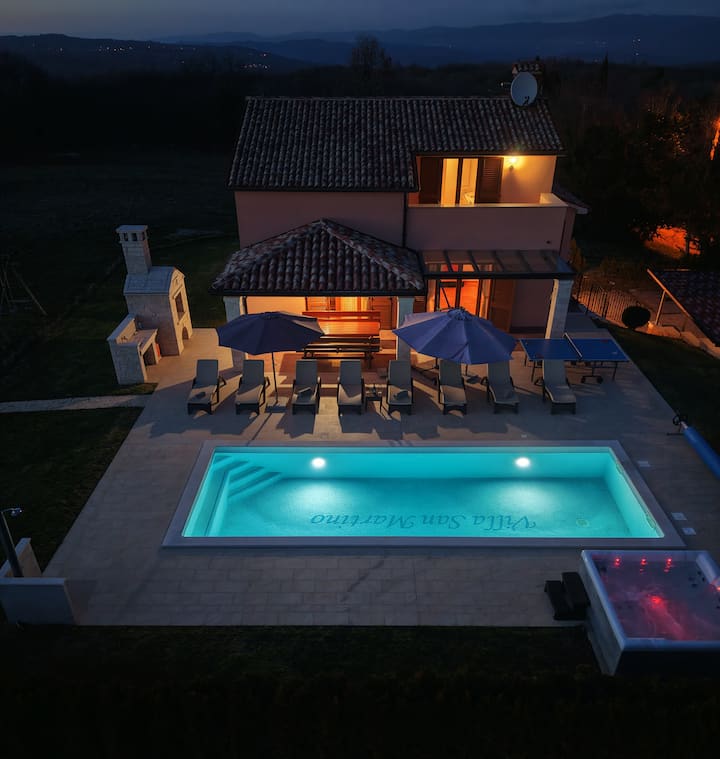 Villa San Martino • Heated Pool • Jacuzzi • Istria - Albona