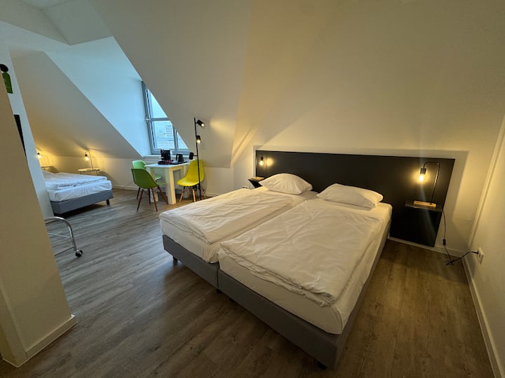 City Apartment Münster – 4 Schlafplätze + Rooftop - Munster, Germany