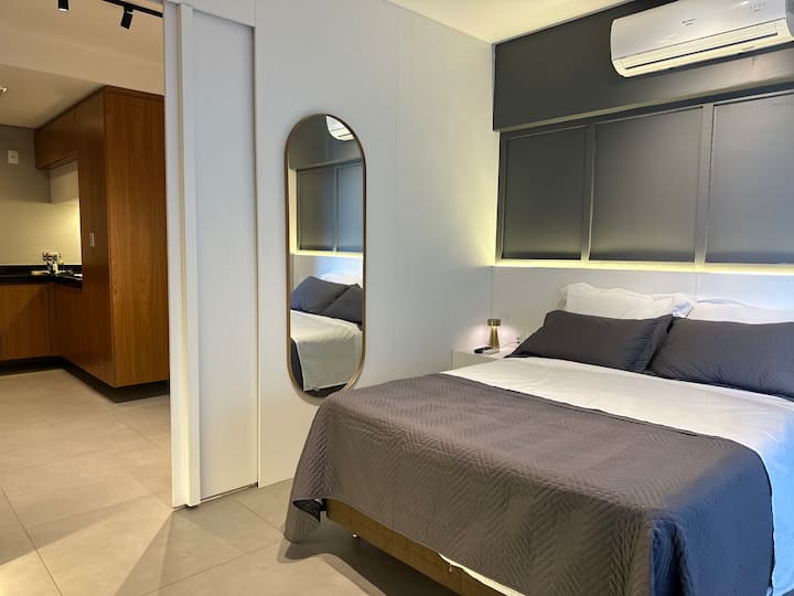 Apartamento Completo/academia/lavanderia E + - Marília