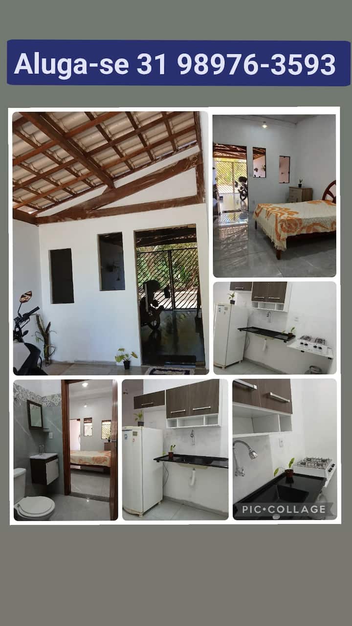 Alugo Kitnet Mobiliada Para Estadia Semanal/mensal - Santa Bárbara, Brasil