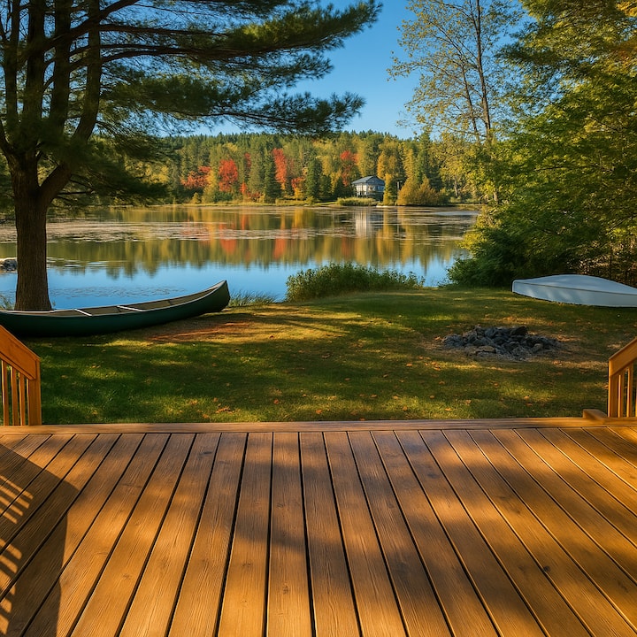 Joli Chalet Au Bord Du Lac à 1 Heure De Montréal - Saint-Hippolyte
