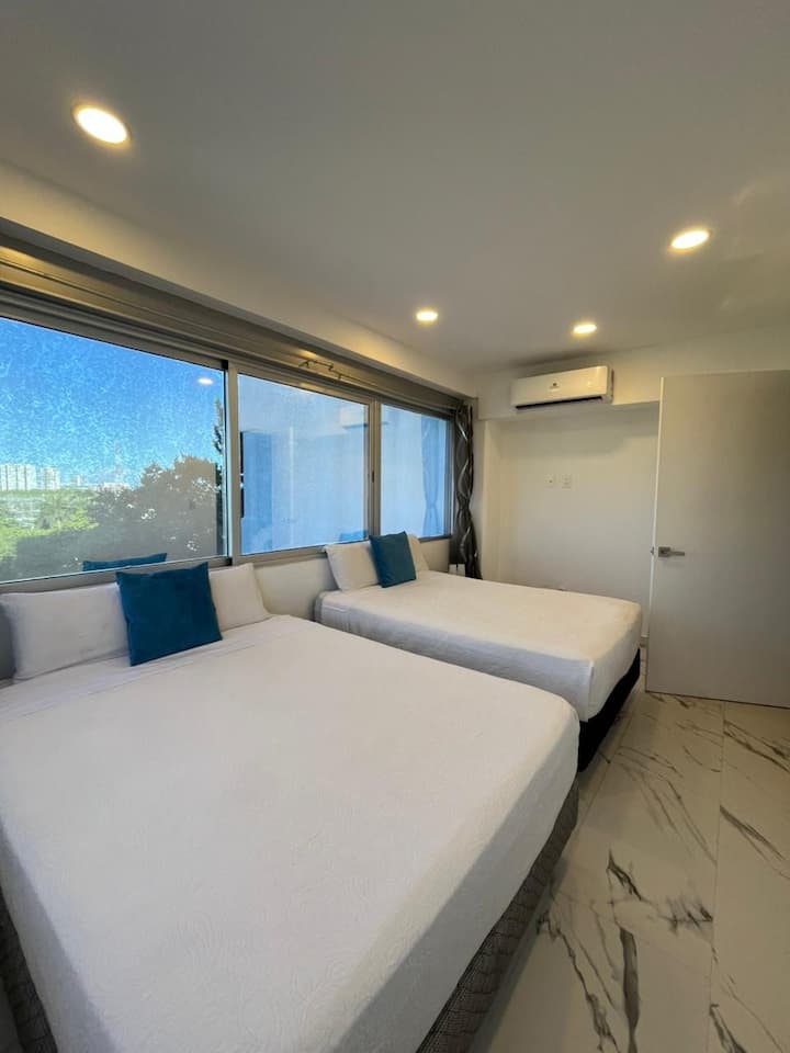 Bonito Departamento A Inicio De Zona Hotelera - Cancún