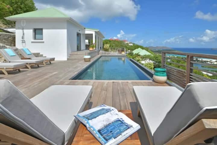 Villa Vogue St Jean 2 Chambres Vue Mer - Saint-Barthélemy