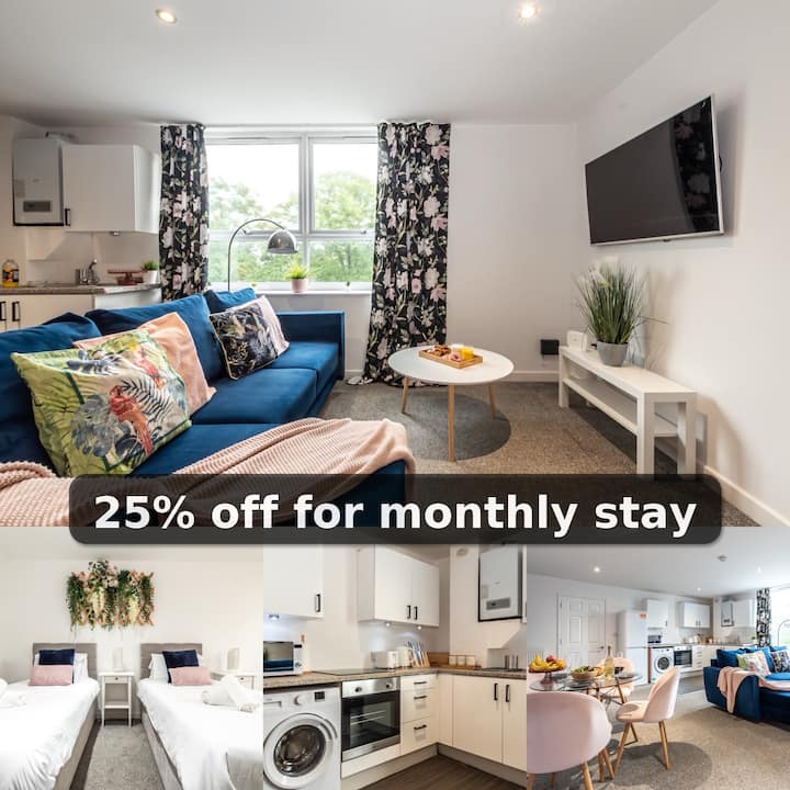 Kgv Stays Millbrook Executive Smart Corporate Apar - Southampton