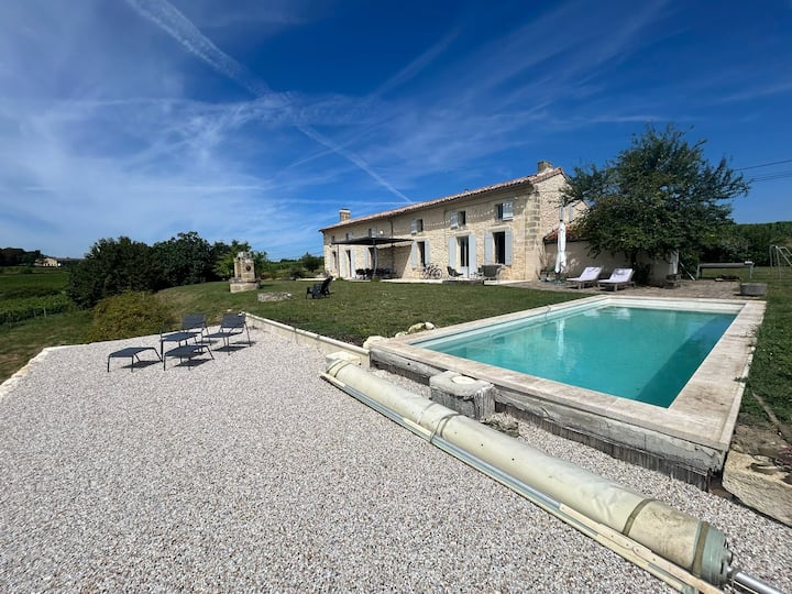 Amazing Country House In Saint-emilion Wine County - Castillon-la-Bataille