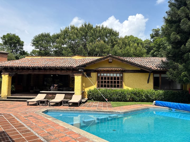 Tu Paraíso Privado Con Alberca Y Cancha De Pádel - Malinalco