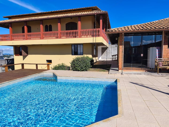 Linda Casa C/ Piscina E Linda Vista No Aeroporto - Juiz de Fora