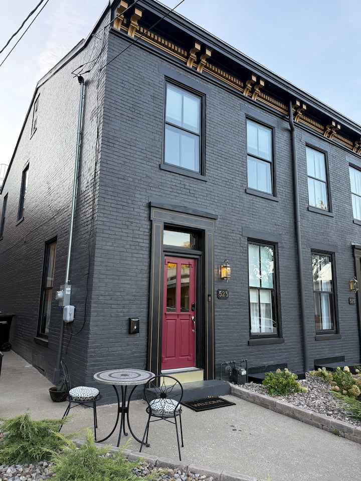 The One With The Red Door - Clifty Falls State Park, Madison