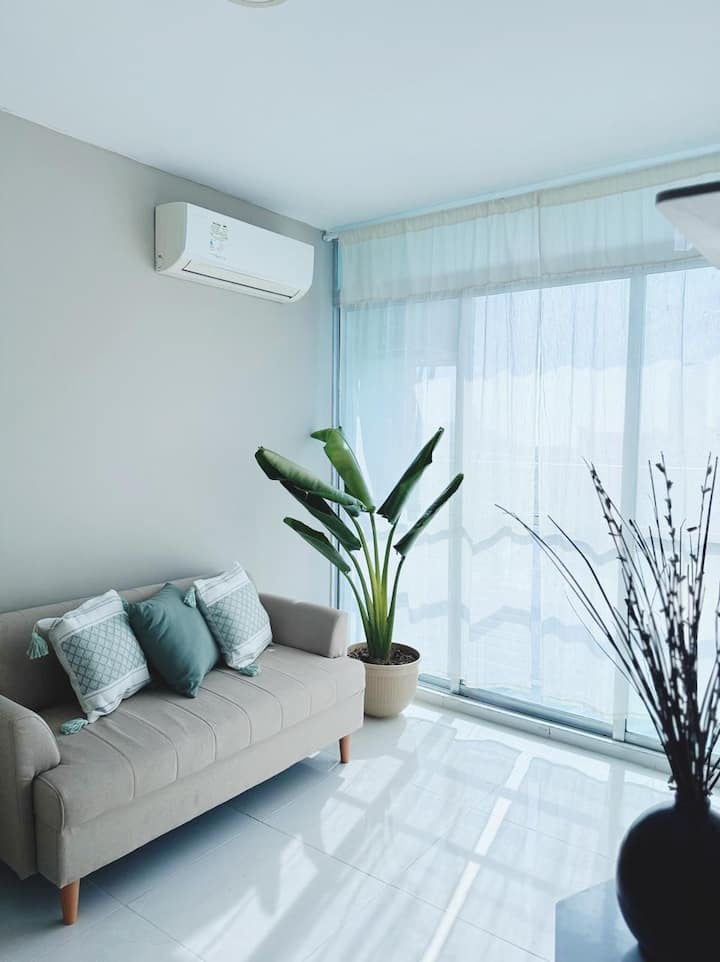 Apto Cerca A Murallas Playa Y Aeropuerto - Cartagena