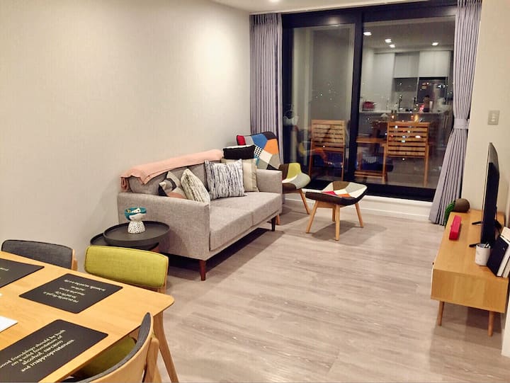 Cosy 2 Bedroom Apt @ Union St Auckland Central - Auckland