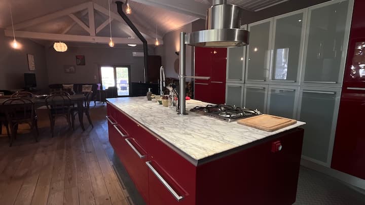 Maison Chaleureuse Avec Terrasse - 6/7 Pers - Valréas