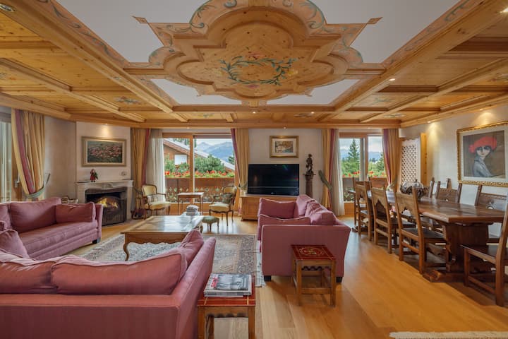 Appartement Niché Au Centre De Crans - Leukerbad