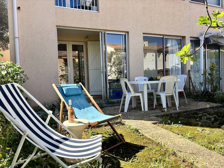 Appartement 4 Pers Avec Jardin Proche De La Plage - Hyères