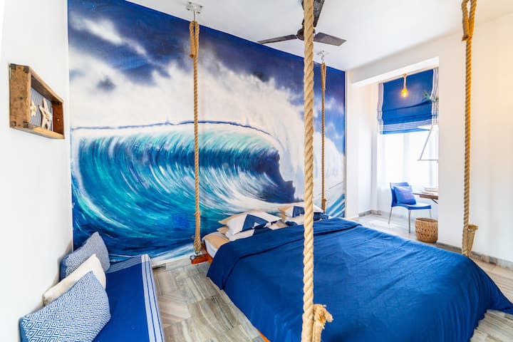 Ocean Penthouse • Spacious 3bhk /Central Location - India