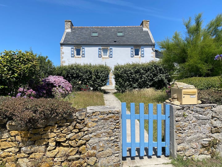 Maison Ouessantine Avec Grand Jardin Clos - Ouessant