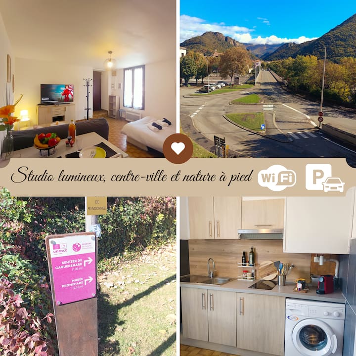 New Studio Lumineux : Centre-ville & Nature à Pied - Digne-les-Bains