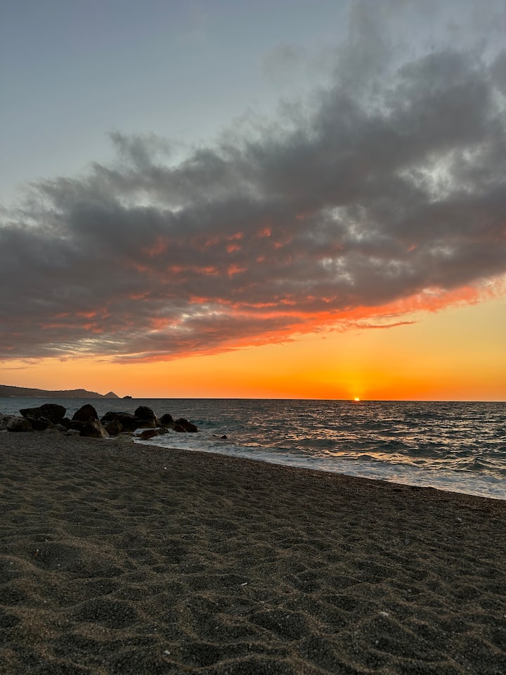Villetta Vista Eolie Con Ampio Giardino Privato - Gioiosa Marea
