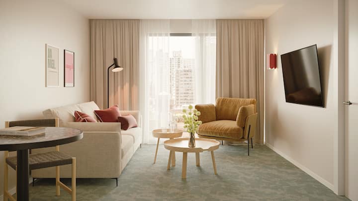 Modern 1-bedroom Apartment In Munich City West - Monaco