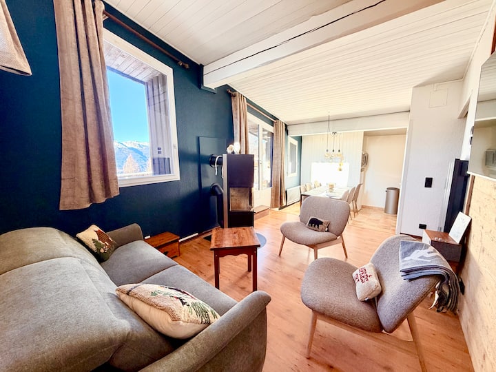 Duplex Cosy Rénové Vue Montagne 5 Min Centre 1650 - Les Orres