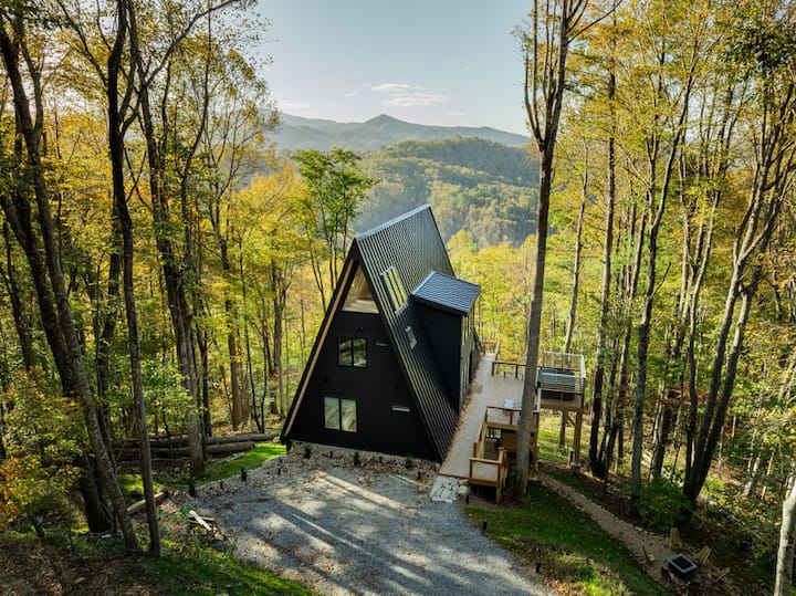 Solhaven Aframe By Out Of Bounds Retreats - Boone, NC