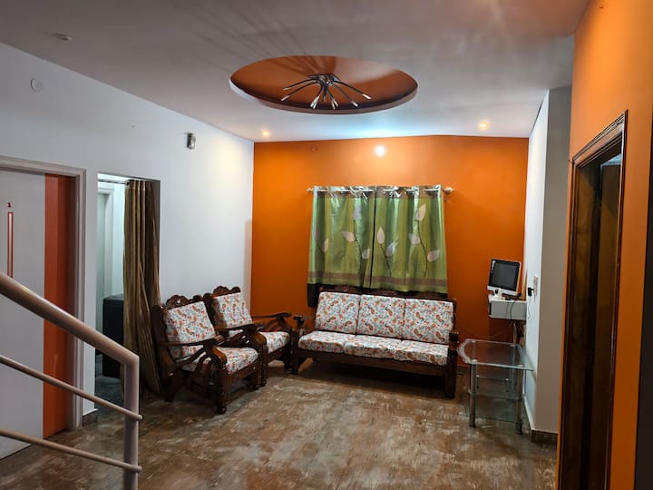 Rustic 2bhk Villa Near Nh44 Terrace+party+foosball - Hosur