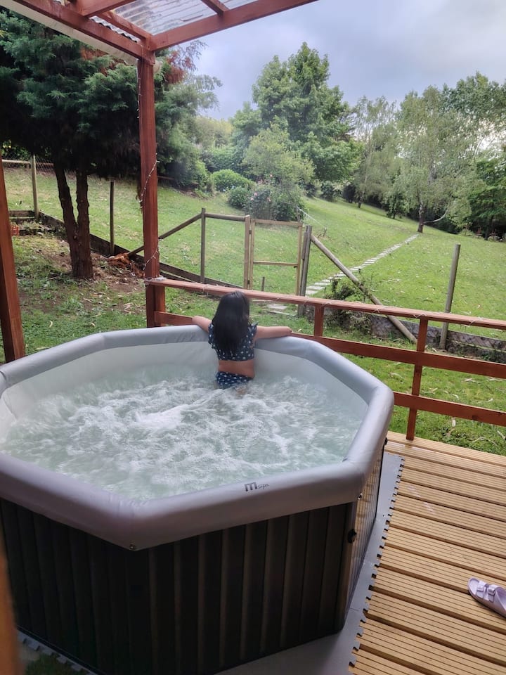 Cabaña A 5 Min Centro/hot Tube Hidromasaje/terraza - Llanquihue