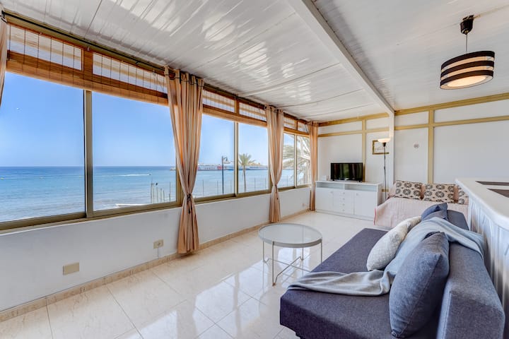 Front Ocean Aircon Los Cristianos Unique Apartment - Playa de las Américas