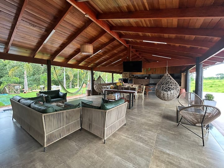 Rancho Praia Do Cerrado Em Rio Verde C/ Piscina - Rio Verde