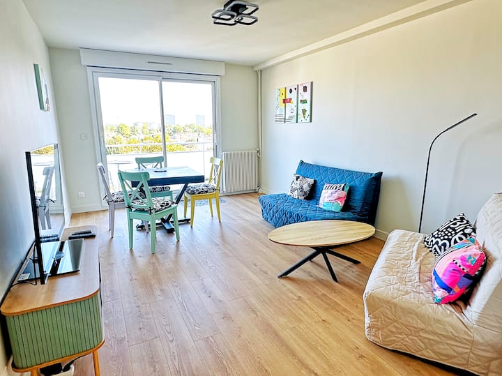 Spacieux 120m² • 4 Ch • Confort Familles & Pros - Collonges-au-Mont-d'Or