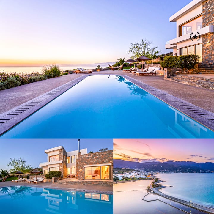 5' To Beach / Heated Pool / Breathtaking Views - Elounda