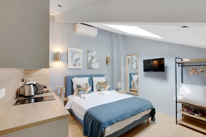 Studio Climatisé Confort & Charme – Neuilly - Neuilly-sur-Seine