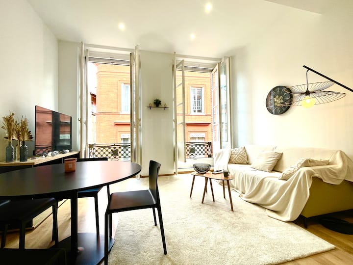 T3 Rénové Capitole – Clim & Charme Toulousain - Toulouse
