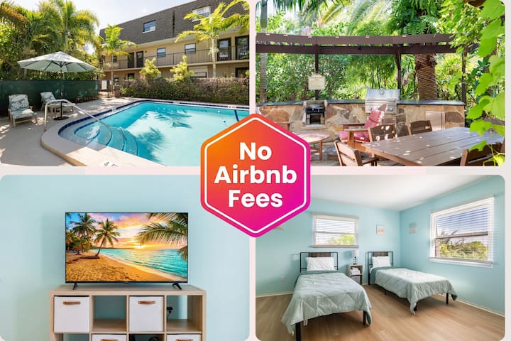 ‼️ 2br Stylish Retreat W/ Bbq, Pool & Beach - Melbourne, FL