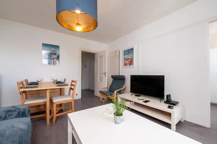 Appartement 3 Chambres Balcon -Centre -Lorient - Lanester