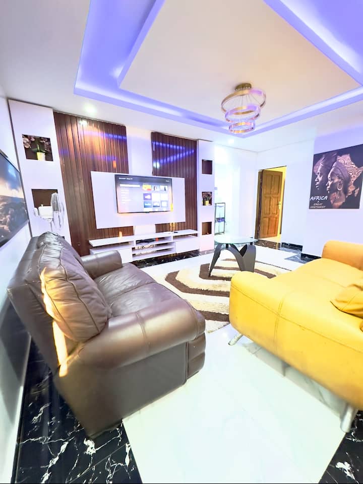 2bedroom Stylishly Designed 10 Min To Int Airport - Lagos, Nigeria