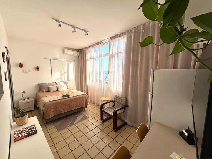 Estúdio Na Frente Do Mar/vista Linda E Tudo Perto - 레시페