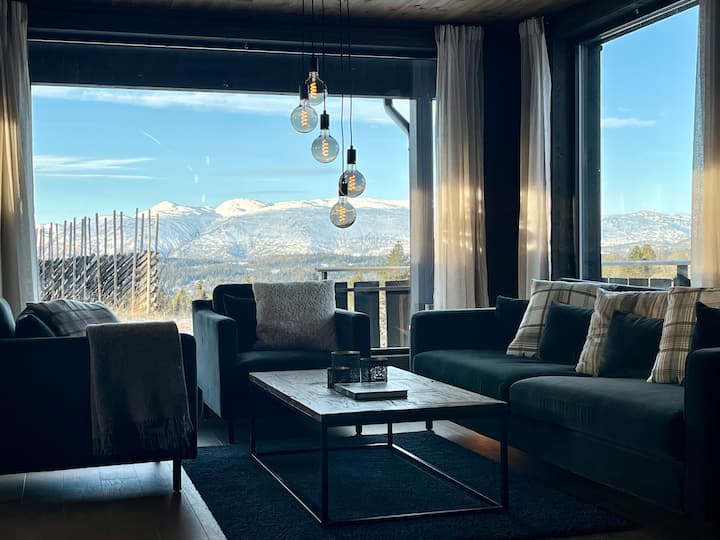 Modern And Cozy Cabin With A Panoramic View! - Norway