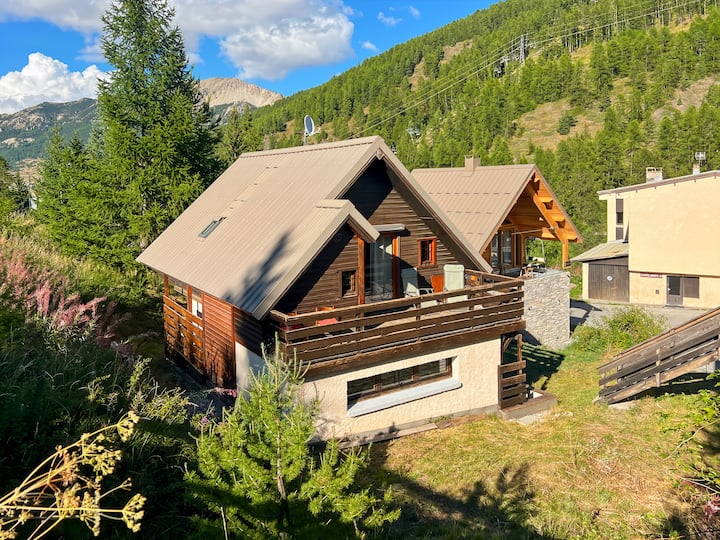 Chalet Perce Neige - Les Claux - à Pied Station. - Vars
