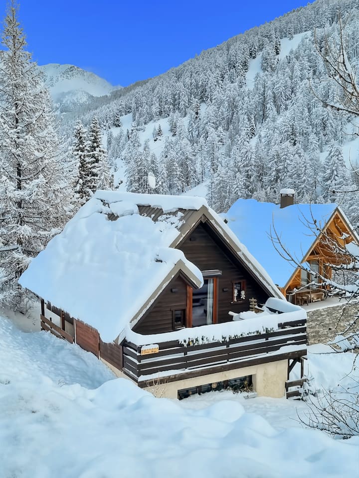 Chalet Perce Neige - Les Claux - Départ Ski 120m. - Vars