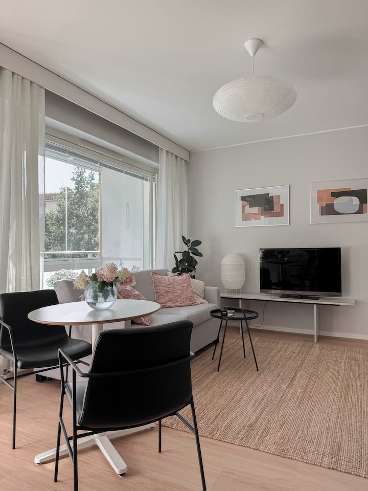 Tyylikäs Ja Viihtyisä Yksiö Lahden Keskustassa - Lahti