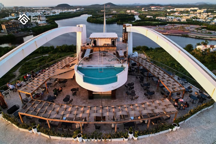 Confortable Depto. Marina Platino Plus 2 - Mazatlán