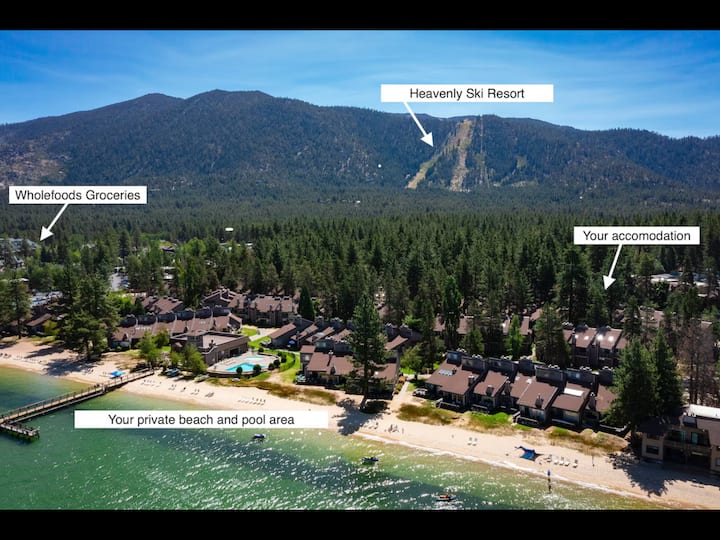 Mauna Lua - Lake Front Resort Property (King Bed) - South Lake Tahoe, CA