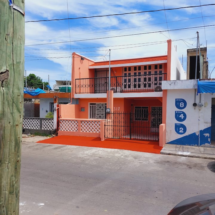 Acogedora Y Relajante Casa Amueblada En Renta - Chetumal